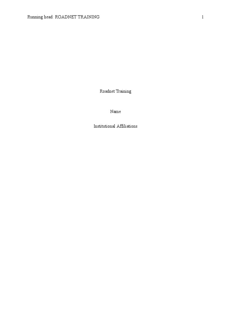 Roadnet Training Overview | PDF | Supply Chain | Warehouse