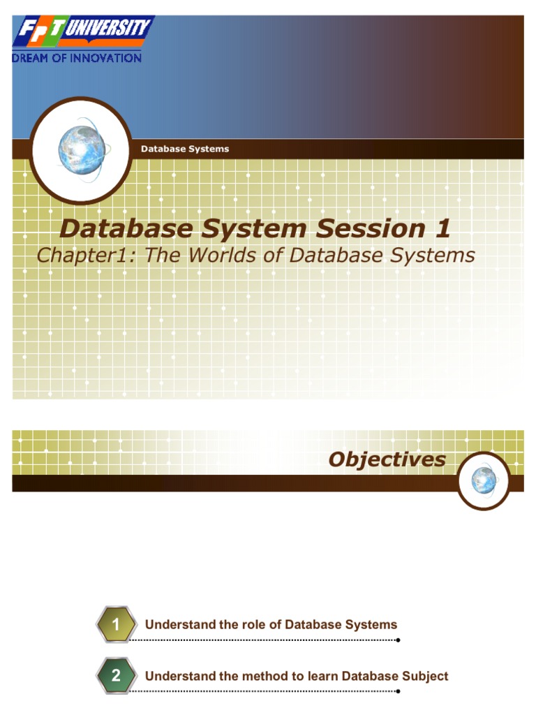 T1 - Chapter 1 - The Worlds of Database Systems | PDF | Relational ...