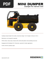 Specification Jumbo Drill Sandvik DD311-40 | PDF | Brake | Drilling