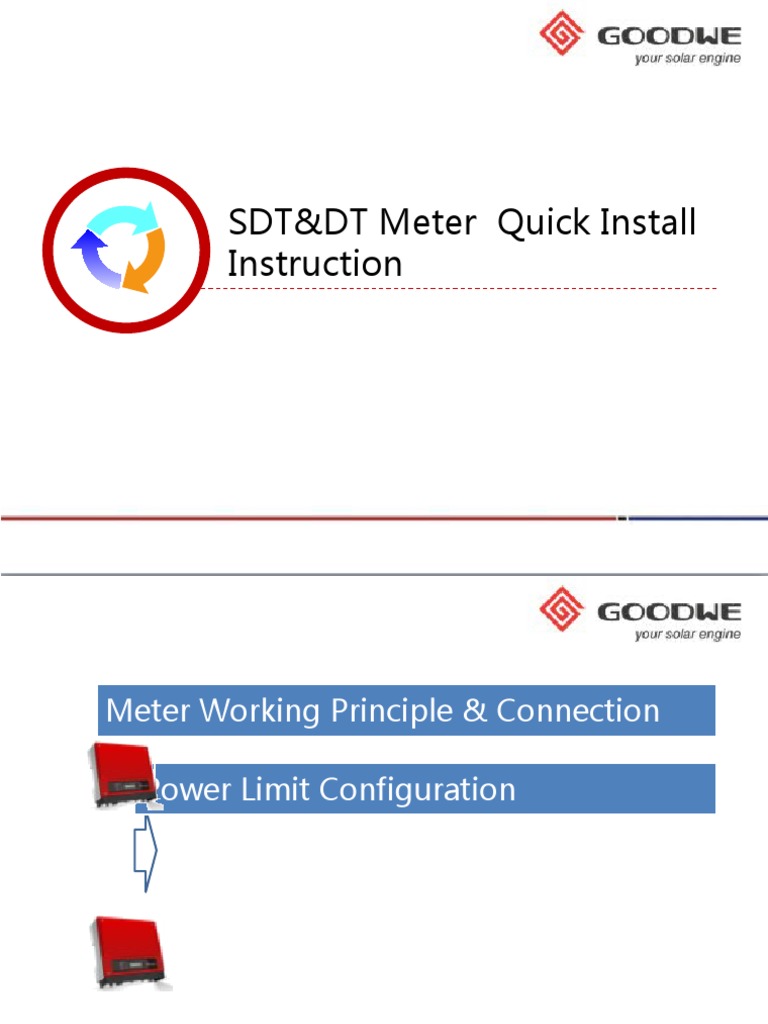 SDT&DT Meter Quick Install Instruction V1.1 | PDF | Computer ...