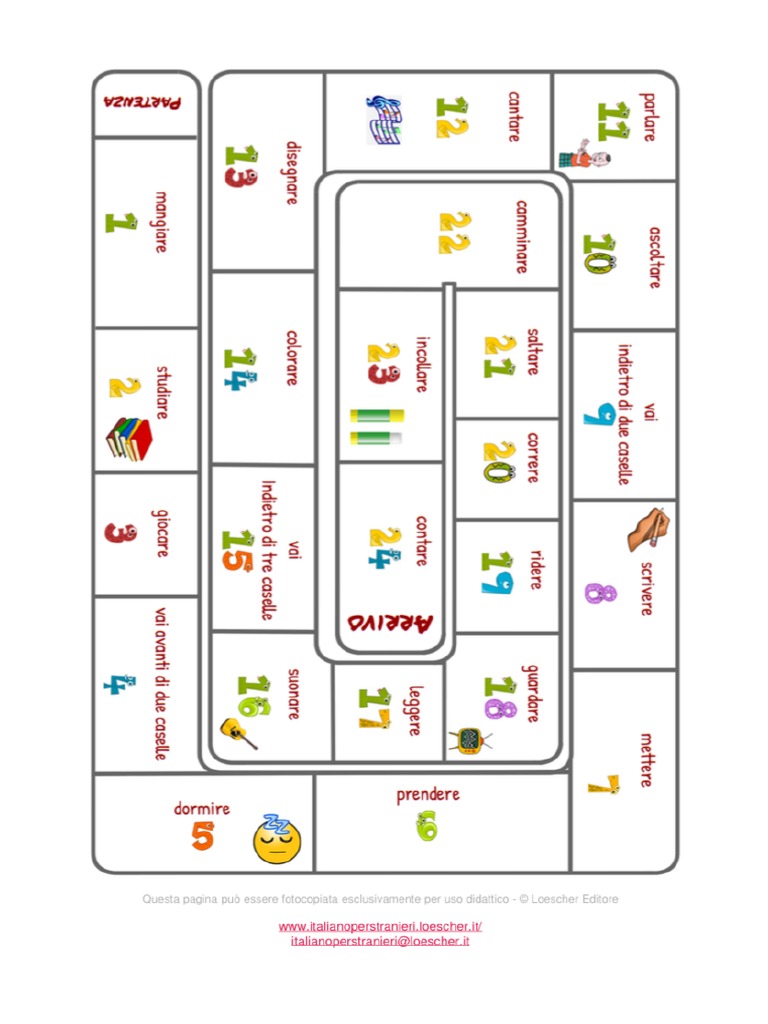 Gioco Verbi Regolari | PDF
