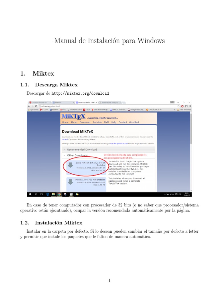 Manual Latex | Descargar gratis PDF | Te X | Archivo de computadora