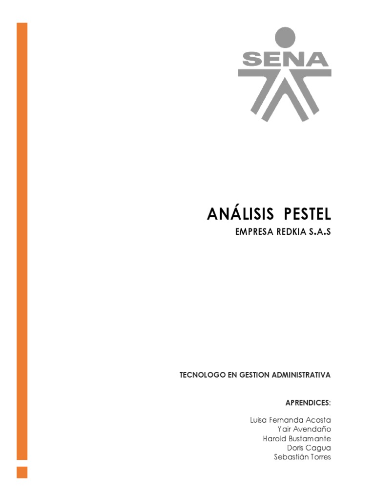 Análisis PESTEL de REDKIA S.A.S. | PDF | Pequeñas y medianas empresas ...