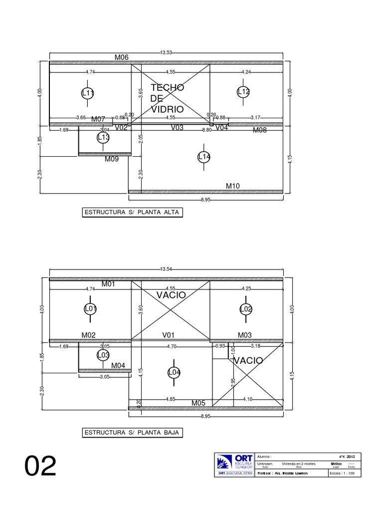 02 Esquema Estructural | PDF