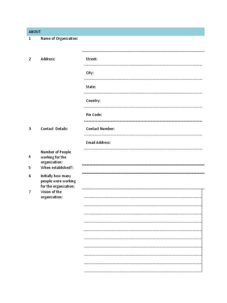 Requirement Gathering Template Guide | PDF