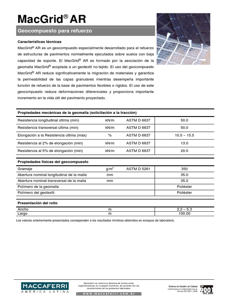 ESP - MacGrid AR - Nova | PDF | Materiales | Física Aplicada e ...