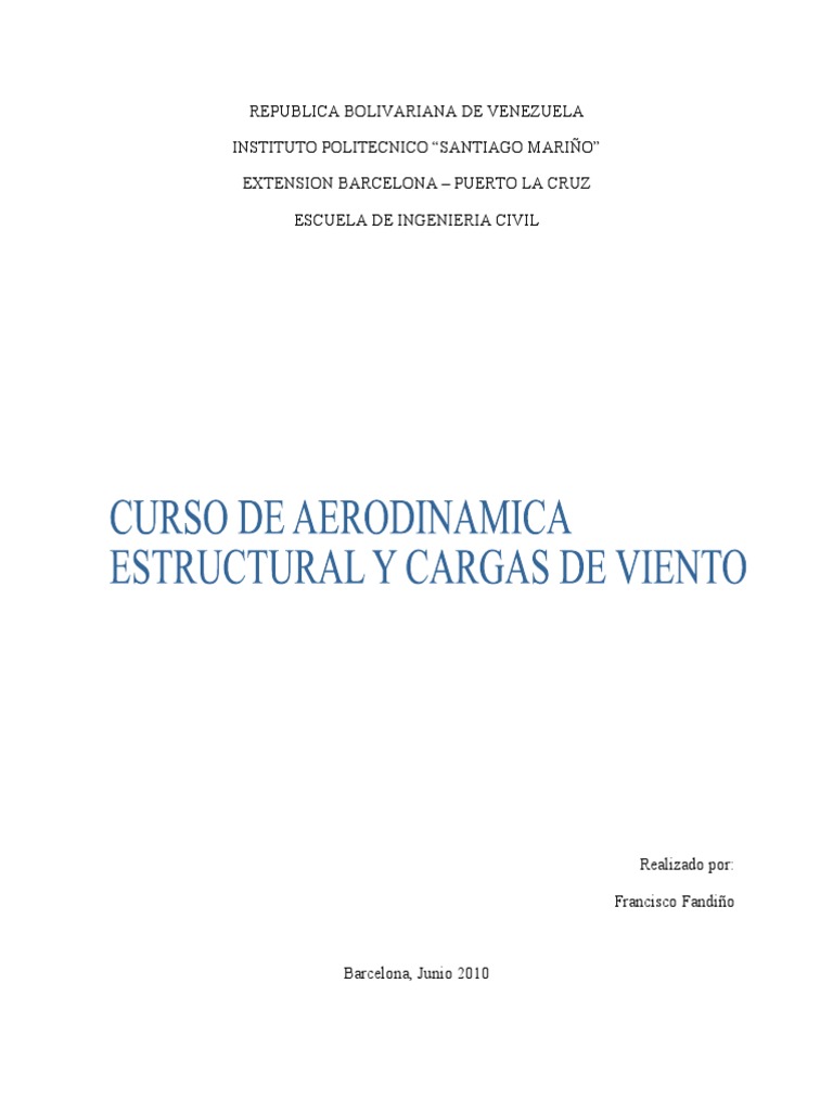 Curso de Cargas de Viento | PDF | Barlovento y sotavento | Herida