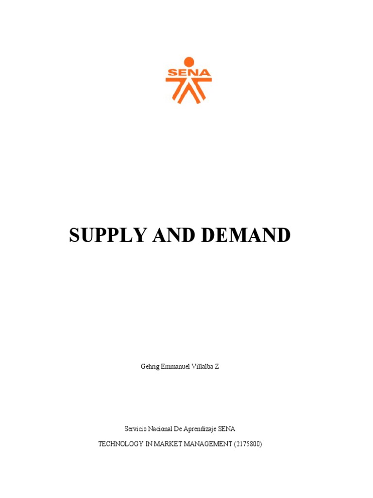 Supply and Demand Reading Comprehension ACT | PDF | Demand | Prices