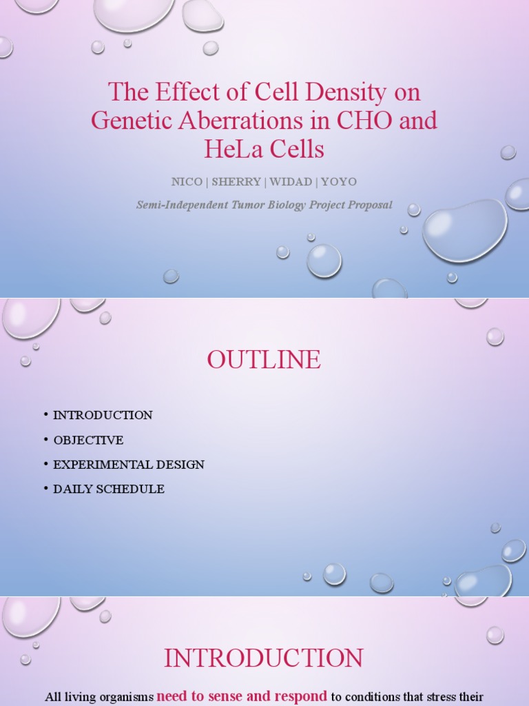 Group 1 Project Proposal | PDF | Immunostaining | Genetics