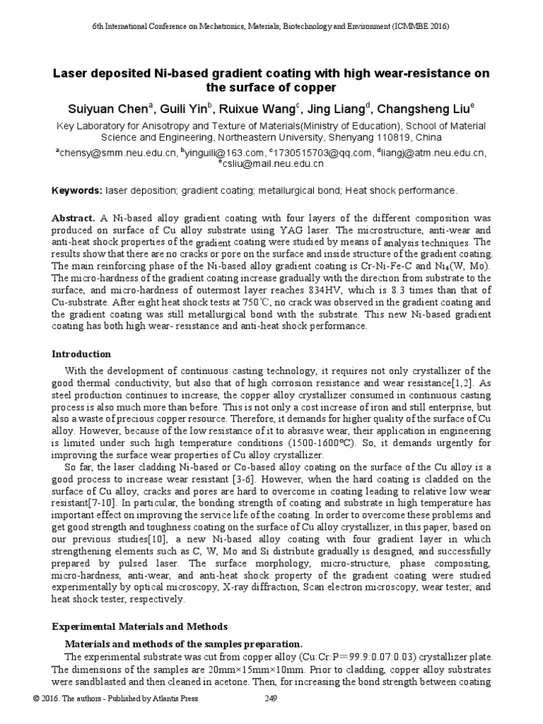 Suiyuan Chen, Guili Yin, Ruixue Wang, Jing Liang, Changsheng Liu | PDF ...
