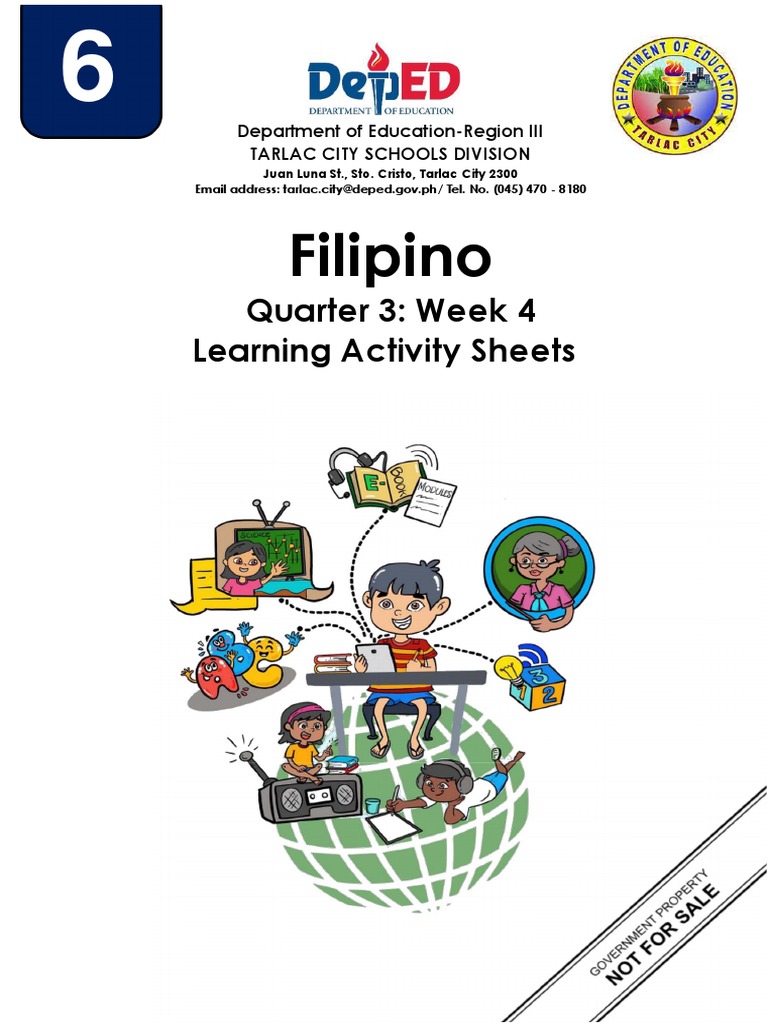 Fil-6-Week-4 q3 Las Final | PDF