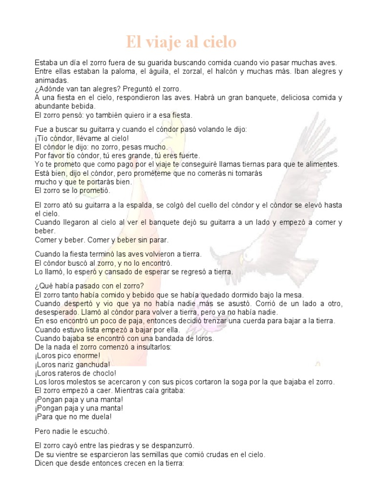 El Viaje Al Cielo | PDF