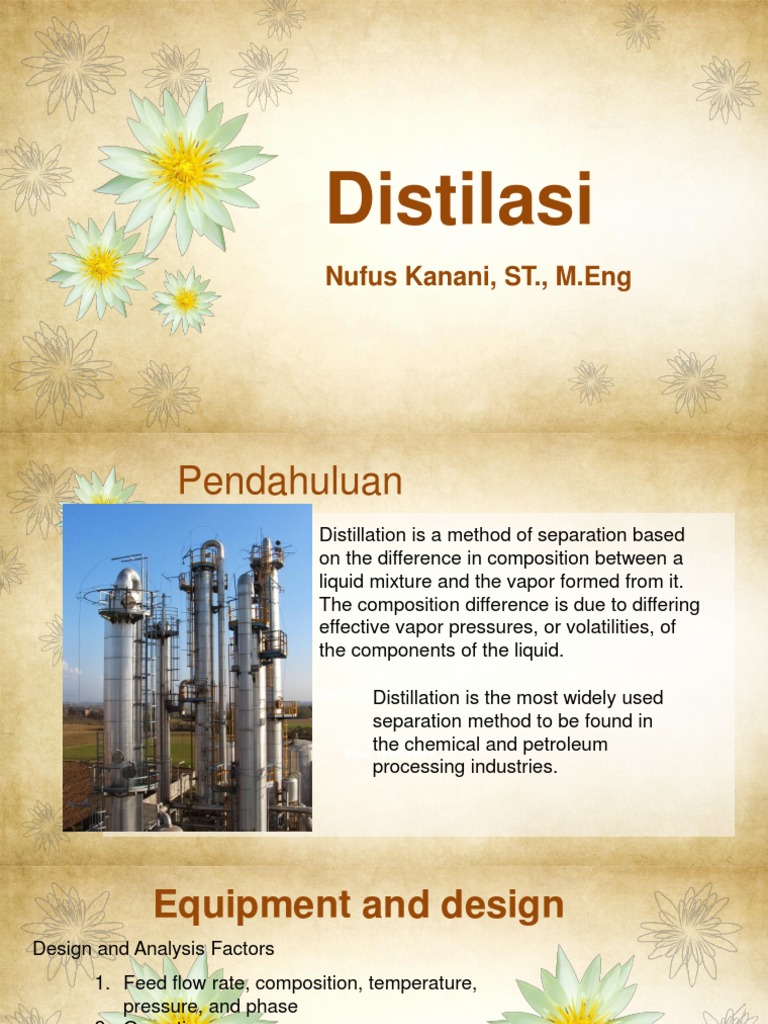 3) Pertemuan 3 (Distilasi) | PDF | Distillation | Laboratories