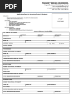 Biodata Form | PDF