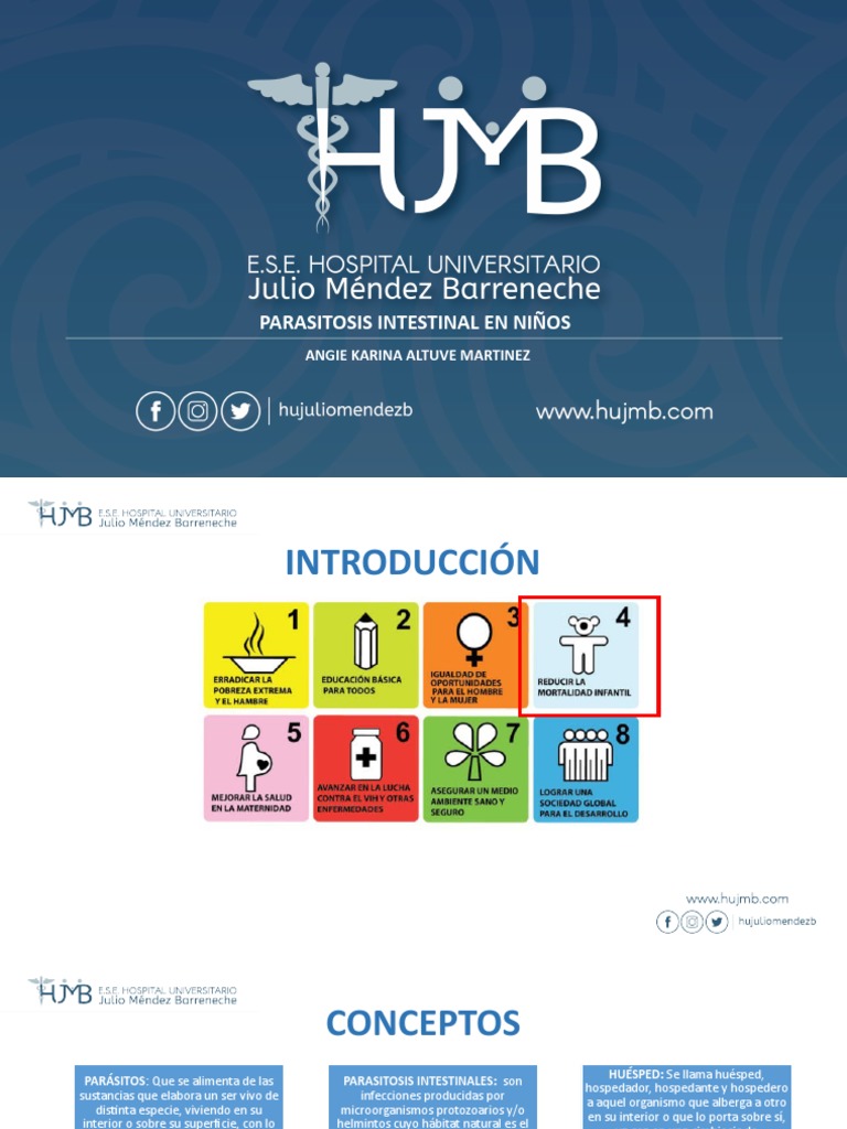 Parasitosis Intestinal Pediatria | PDF | Parasitología | Diarrea