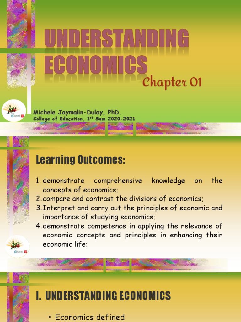 01 Understanding Economics | PDF | Macroeconomics | Economics