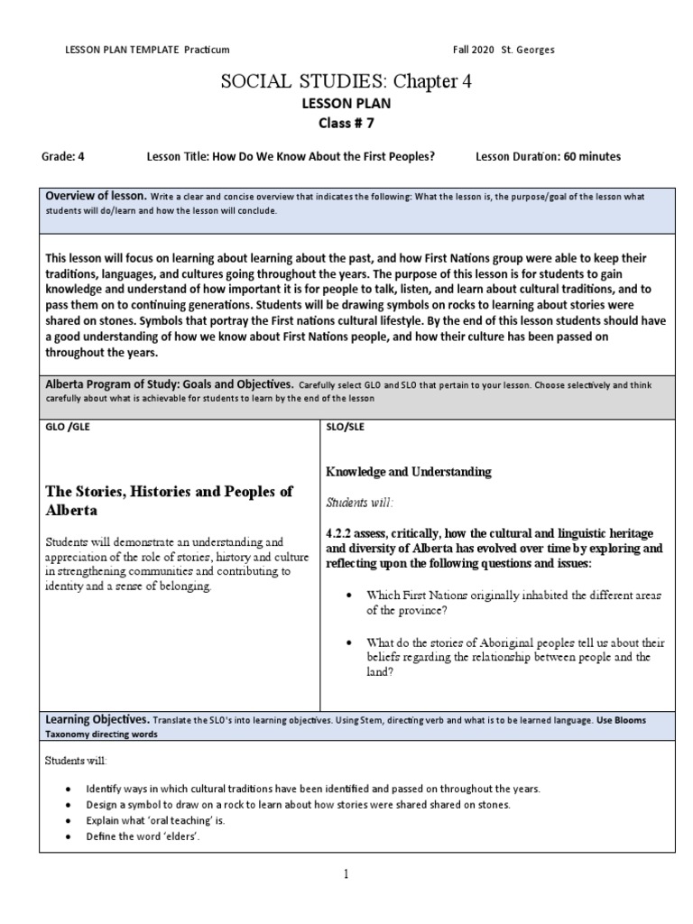 Social Studies Class 7 Learning About The Past | PDF | Lesson Plan ...