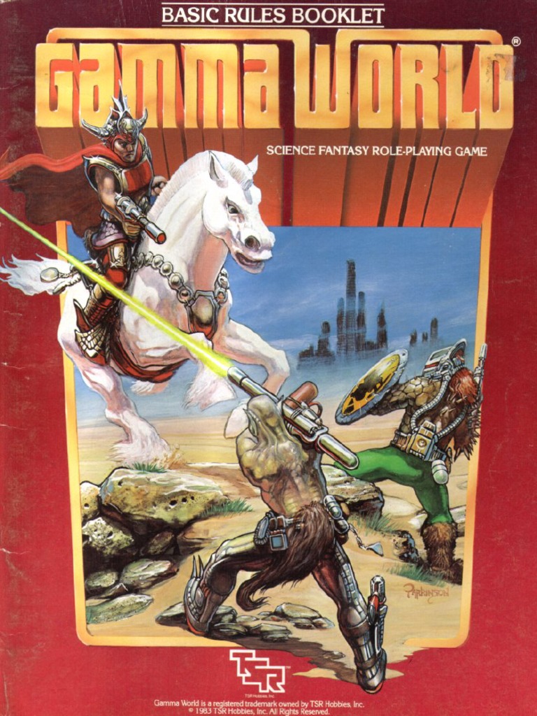 (B) Gamma World 2nd Edition | PDF