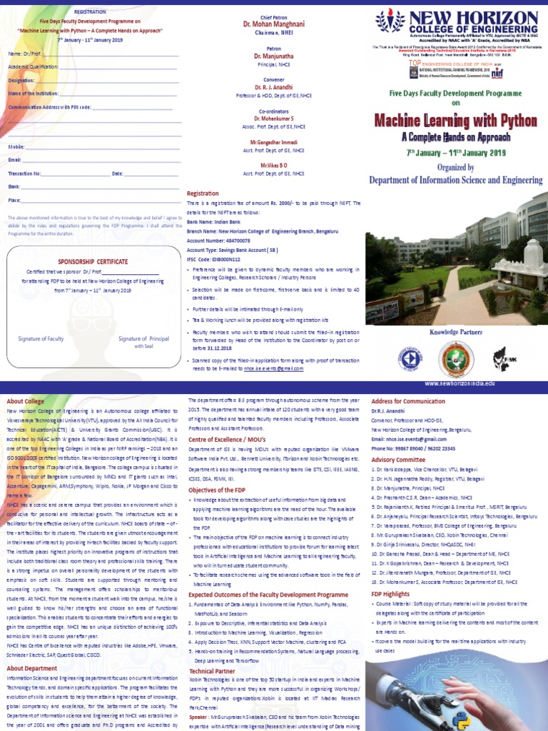 FDP Python2 | PDF | Machine Learning | Artificial Intelligence