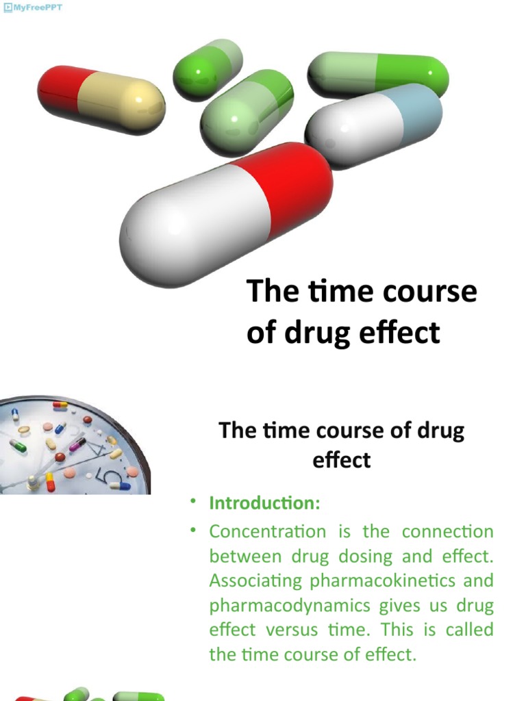 Time Course of Drug Effects | PDF