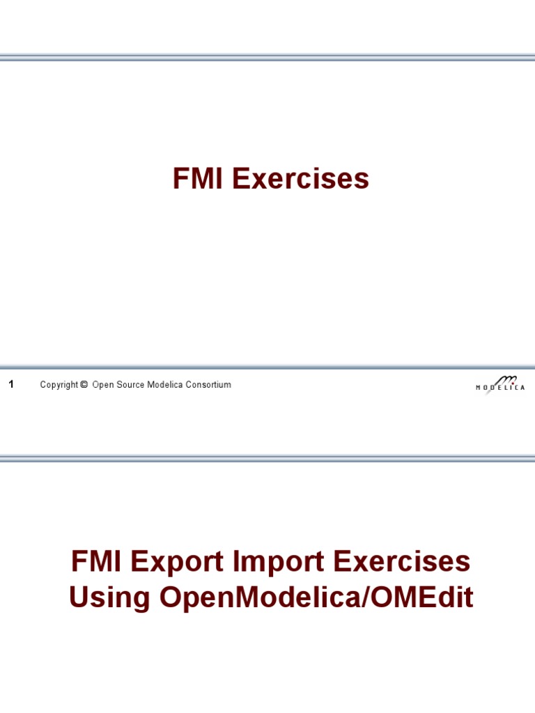 01 Exercises-Functional-Mockup-Interface | PDF | Microsoft Windows ...