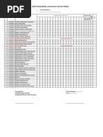 Contoh Format Rekap Kehadiran Siswa | PDF