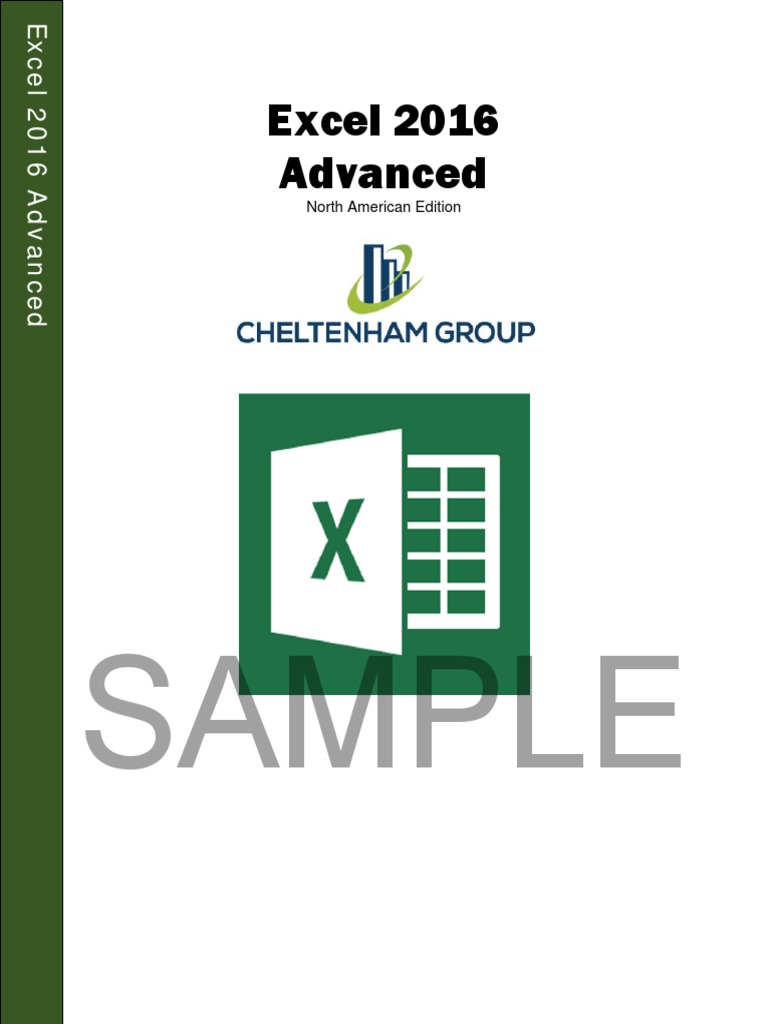 Sample - Excel 2016 Advanced Training Manual Usa | PDF | Microsoft ...