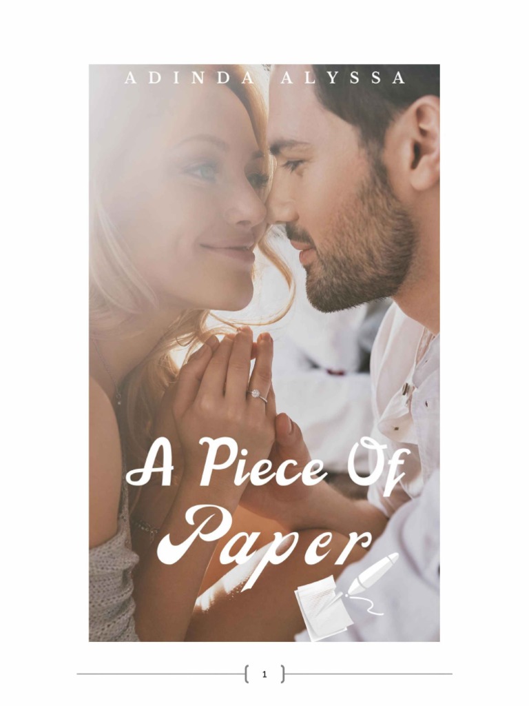 A Piece of Paper - Adinda Alyssa | PDF