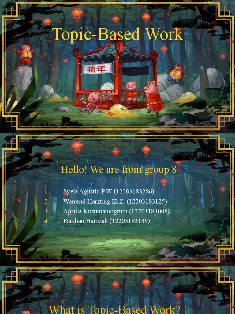 Topic-Based Work | PDF | Reading Comprehension | Learning