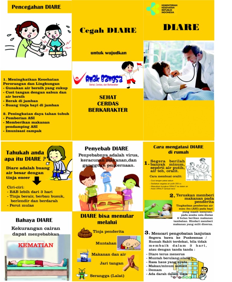 Leaflet Diare | PDF
