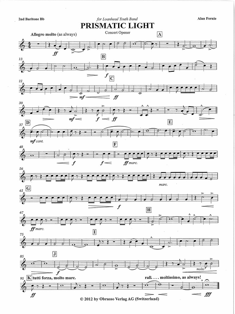 11 - Fernie, Alan - Prismatic Light - Baritone2 | PDF