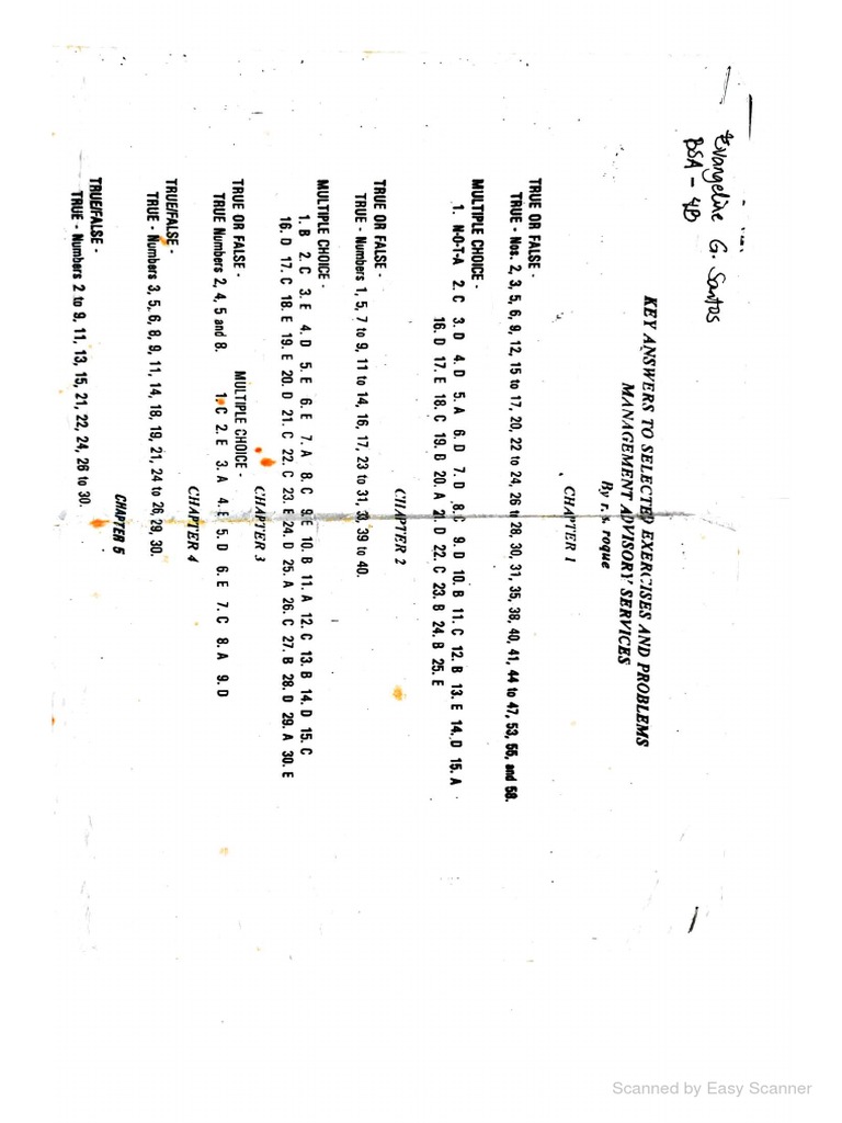 MAS-3-Roque - Answer Key | PDF