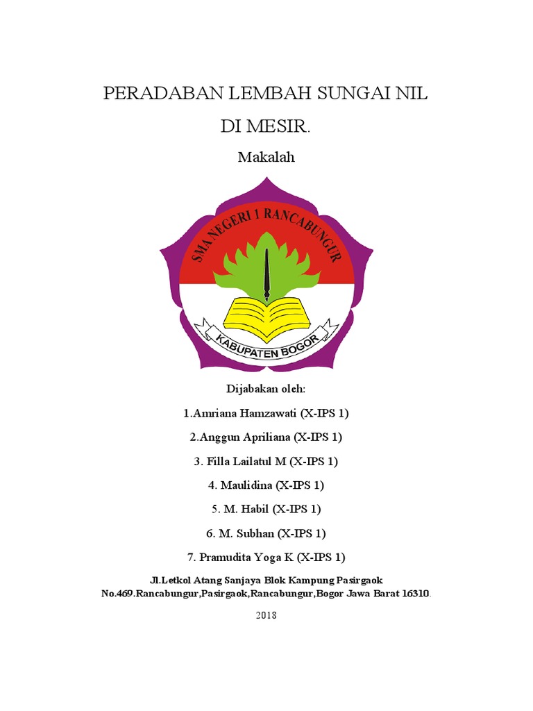 Peradaban Lembah Sungai Nil | PDF