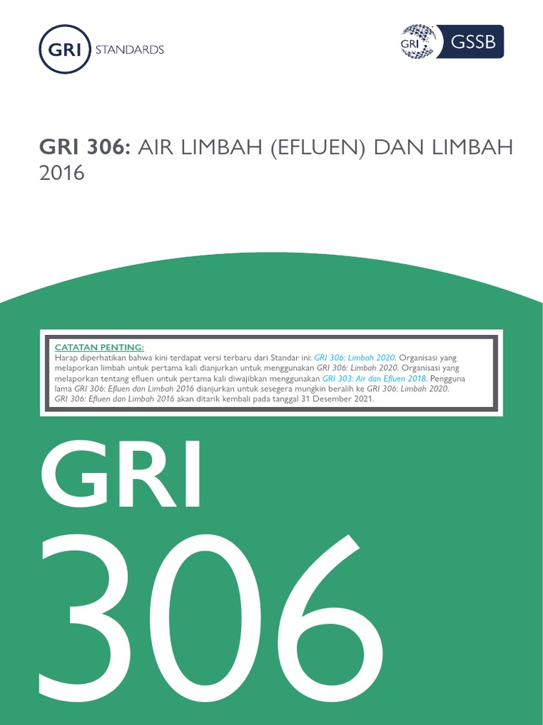 Bahasa Indonesia Gri 306 Effluents and Waste 2016 | PDF | Komputer ...