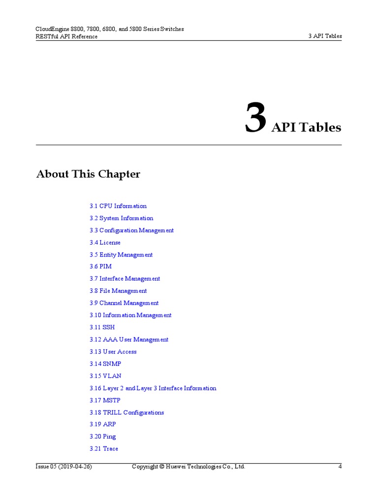 01-03 API Tables | Download Free PDF | I Pv6 | Representational State ...