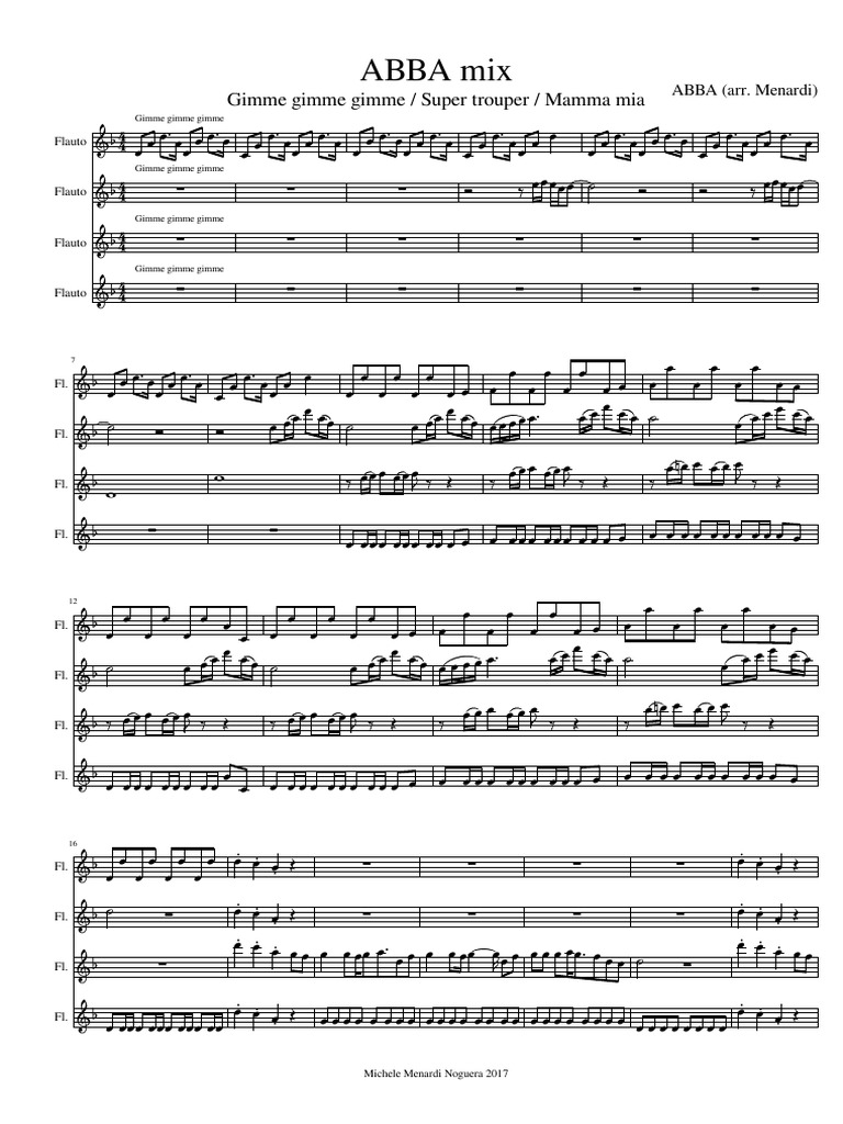 ABBA Mix | PDF