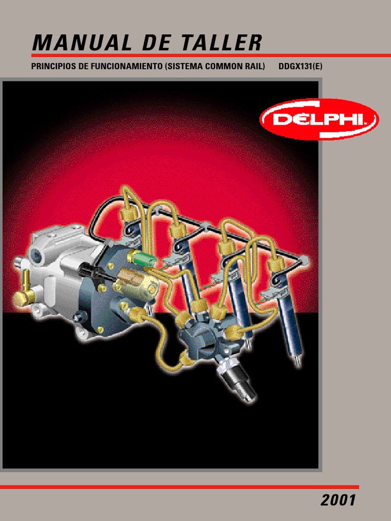 Manual Delphi Common Rail | PDF | Combustión | Inyección de combustible