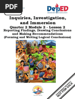 3IS-Inquiries, Investigations and Immersions - Q1 - SHS Applied | PDF ...