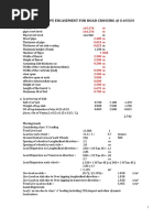 Final Hydraulic Design of Nallah Syphon at RD 9240 of RMC | PDF | Civil ...
