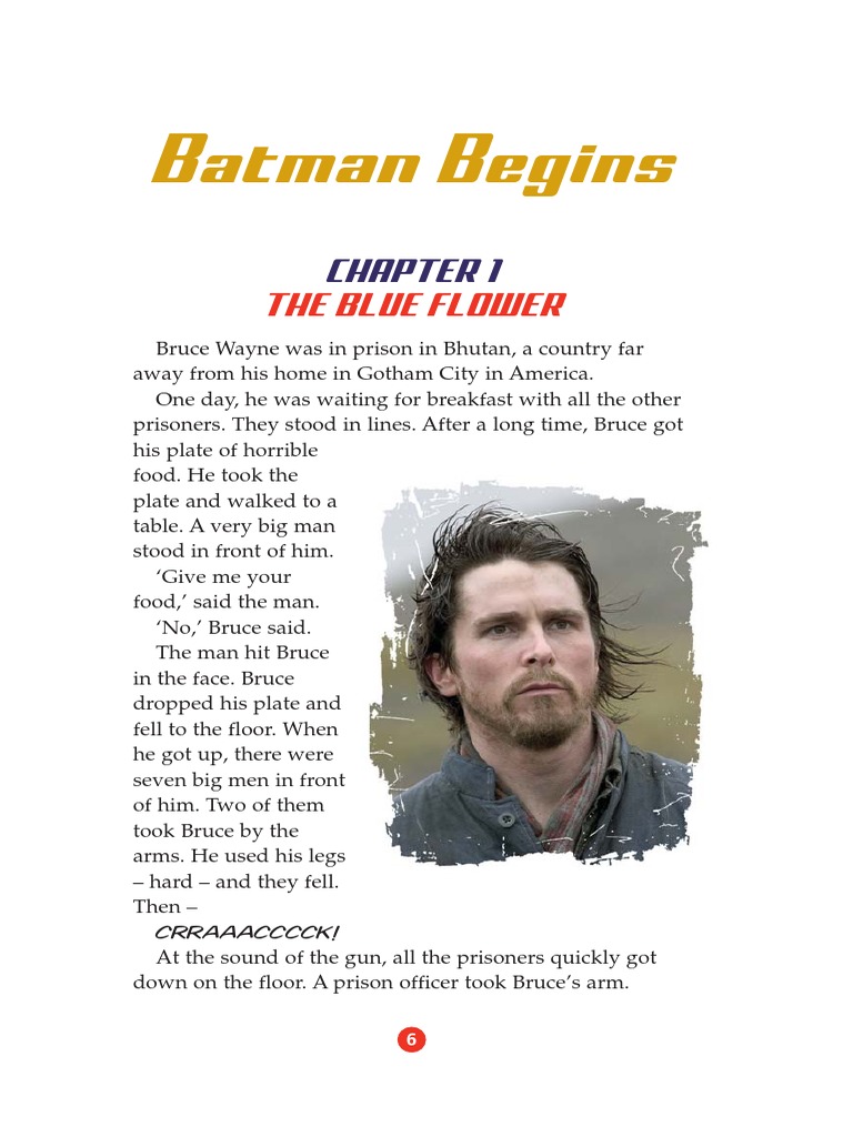 Bruce Wayne Batman Begins Beard