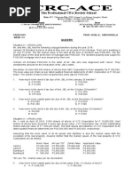 Cpar Answer Keys | PDF