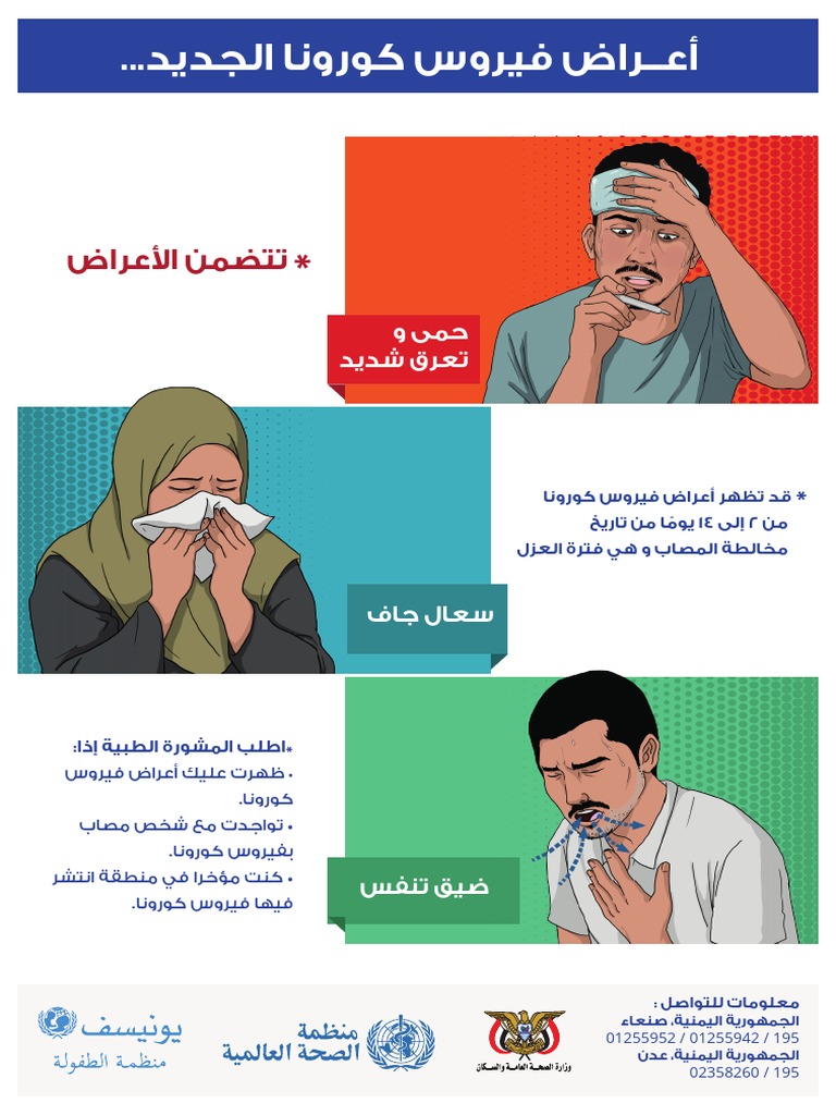 Coronavirus Disease Poster 1 Arabic | PDF