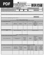BIR Form No. 1709 Final PDF | PDF | Taxpayer | Withholding Tax