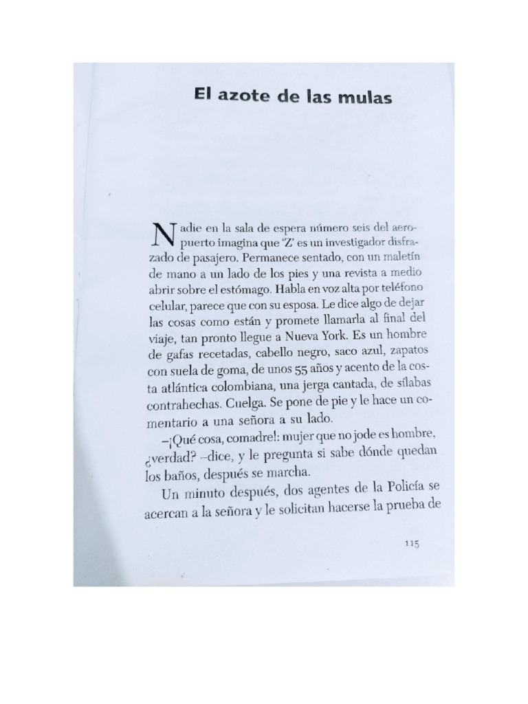 El Azote de Las Mulas | PDF