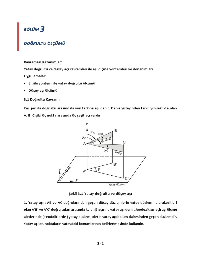 Olcme Bilgisi 1 3 | PDF