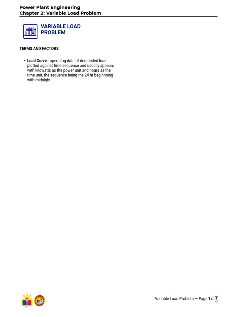 Variable Load Problem | PDF