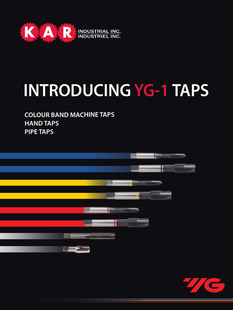 Introducing Taps: Colour Band Machine Taps Hand Taps Pipe Taps | PDF ...