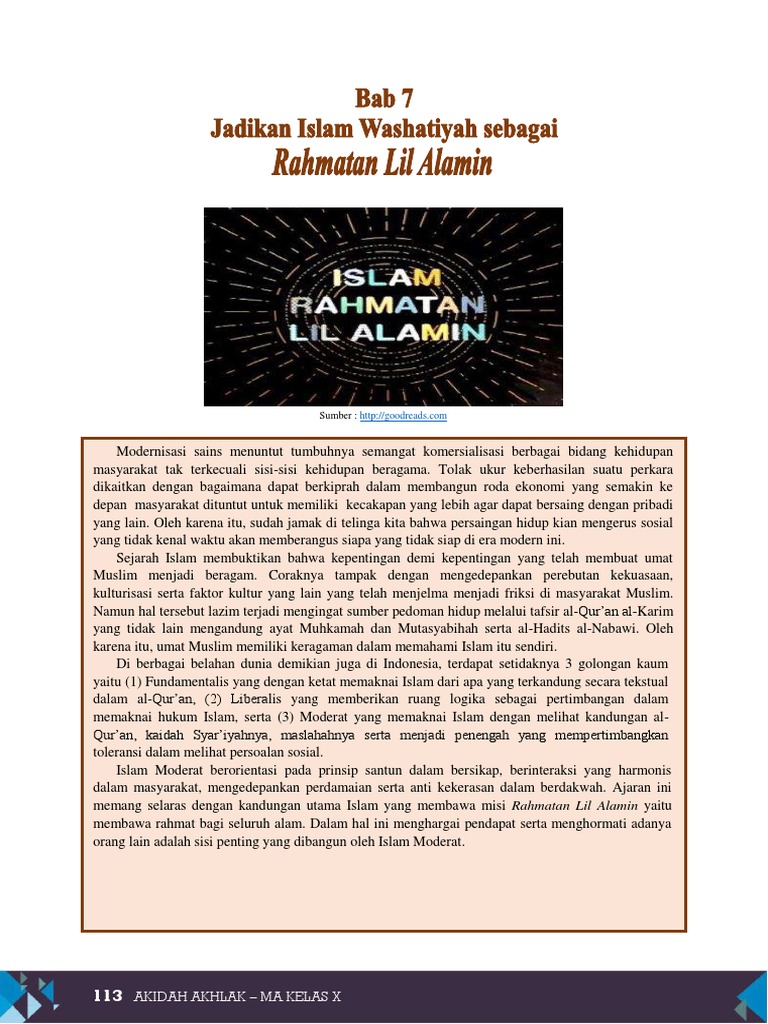 Islam Washatiyah: Jalan Tengah Moderat | PDF | Agama & Spiritualitas