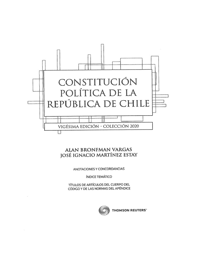 Alan Bronfman Vargas - Jose Ignacio Martinez Estay - Contitucion ...