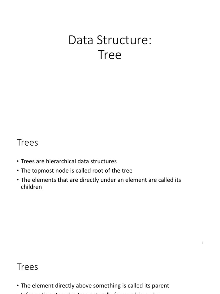 Data Structure: Tree | PDF | Information Retrieval | Computer Data